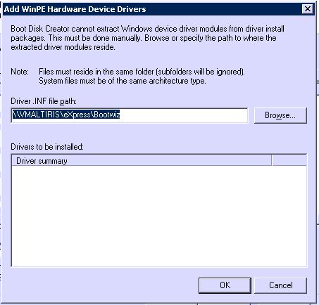 Adding Drivers to WinPE PXE Files in Altiris Deployment Solution ...