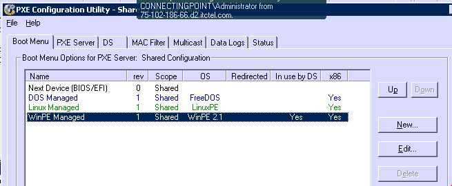 Adding Drivers to WinPE PXE Files in Altiris Deployment Solution ...