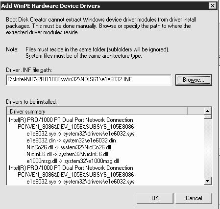 Adding Drivers to WinPE PXE Files in Altiris Deployment Solution ...